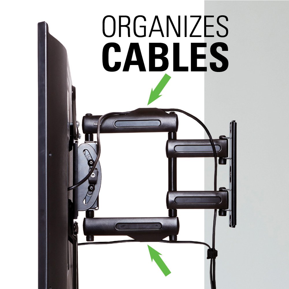 Made for Amazon Full-Motion TV Wall Mount for 32 to 80 TV