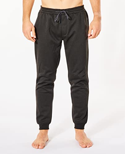 Rip Curl Men's Departed Anti Series Sweatpants, Black, Large
