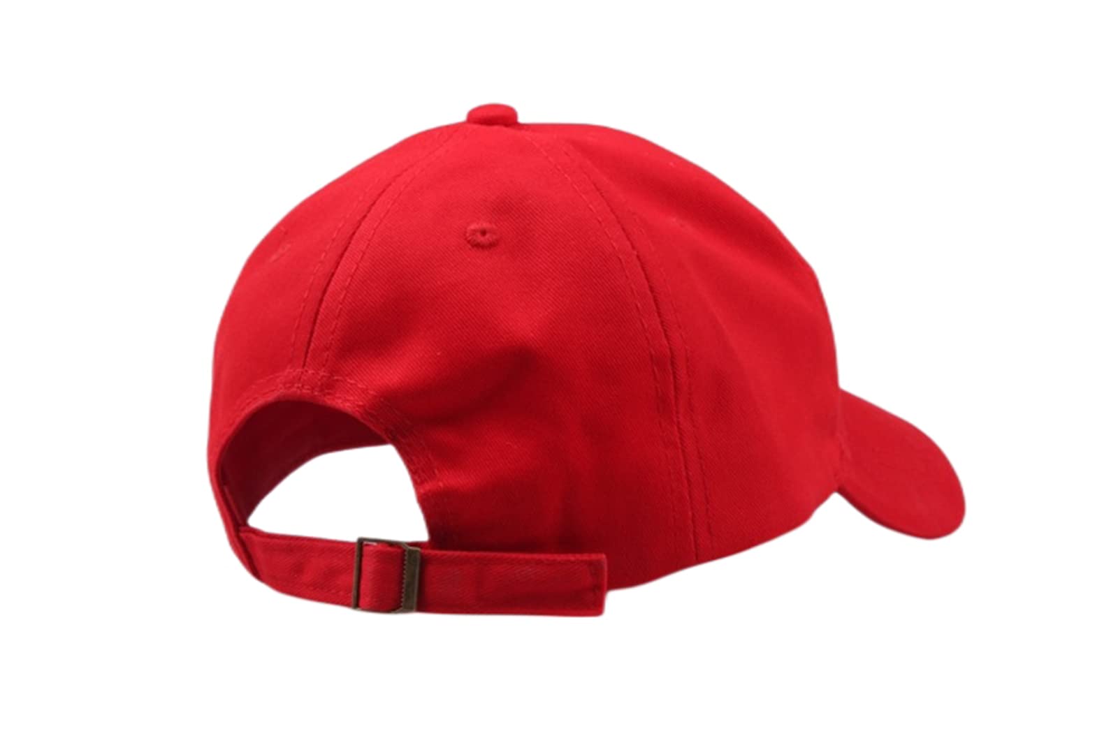 VELLOW Adjustable Baseball Cap Red Embroidered Cap Sun Hat Adult Kids Cosplay Hat
