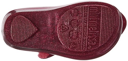 Mini Melissa Baby-Girl's Mini Ultragirl Heart ME Ballet Flat, Pink, 5 Medium US Toddler