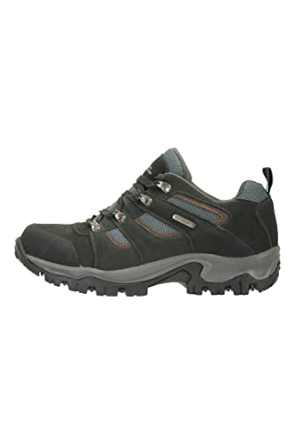 Mountain Warehouse Voyage Mens Waterproof Walking Shoes Black 12 M US Men