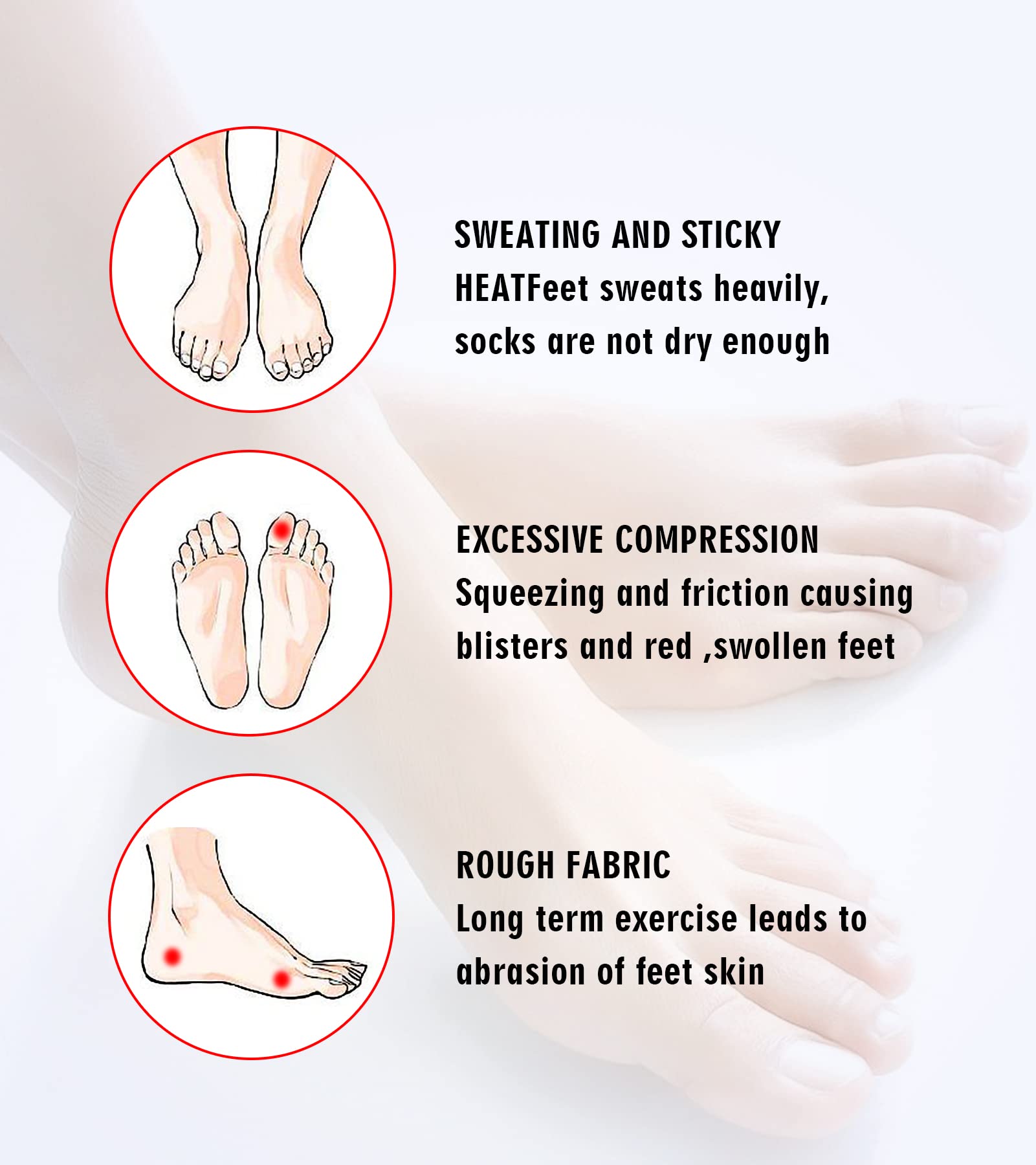 Men Toe Socks Five Finger Crew Cotton Athletic Wicking Grip Warm 6 Pack
