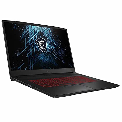 MSI Katana GF76 17 Gaming Laptop 17.3β FHD IPS 144Hz Thin Bezel Display 11th Gen Intel 8-Core i7-11800H 32GB RAM 1TB SSD GeForce RTX 3050 Ti 4GB Backlit USB-C Nahimic Win10Pro Black + HDMI Cable