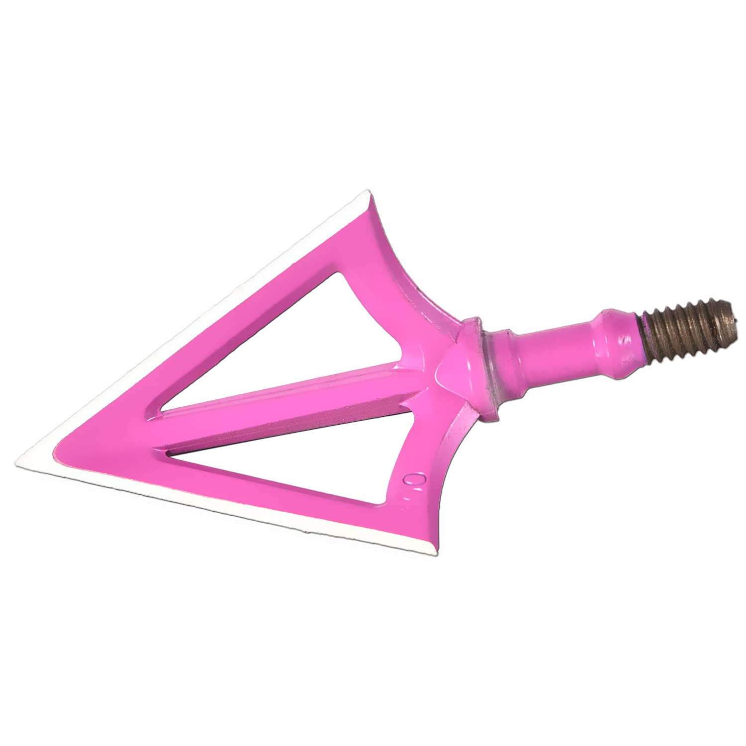 Scoland Shooter Hunting Broadheads 100 Grain Stainless Steel Fixed Blade Arrow Tips Archery Arrowhead for Crossbow and Compound Bow(Pink 12)