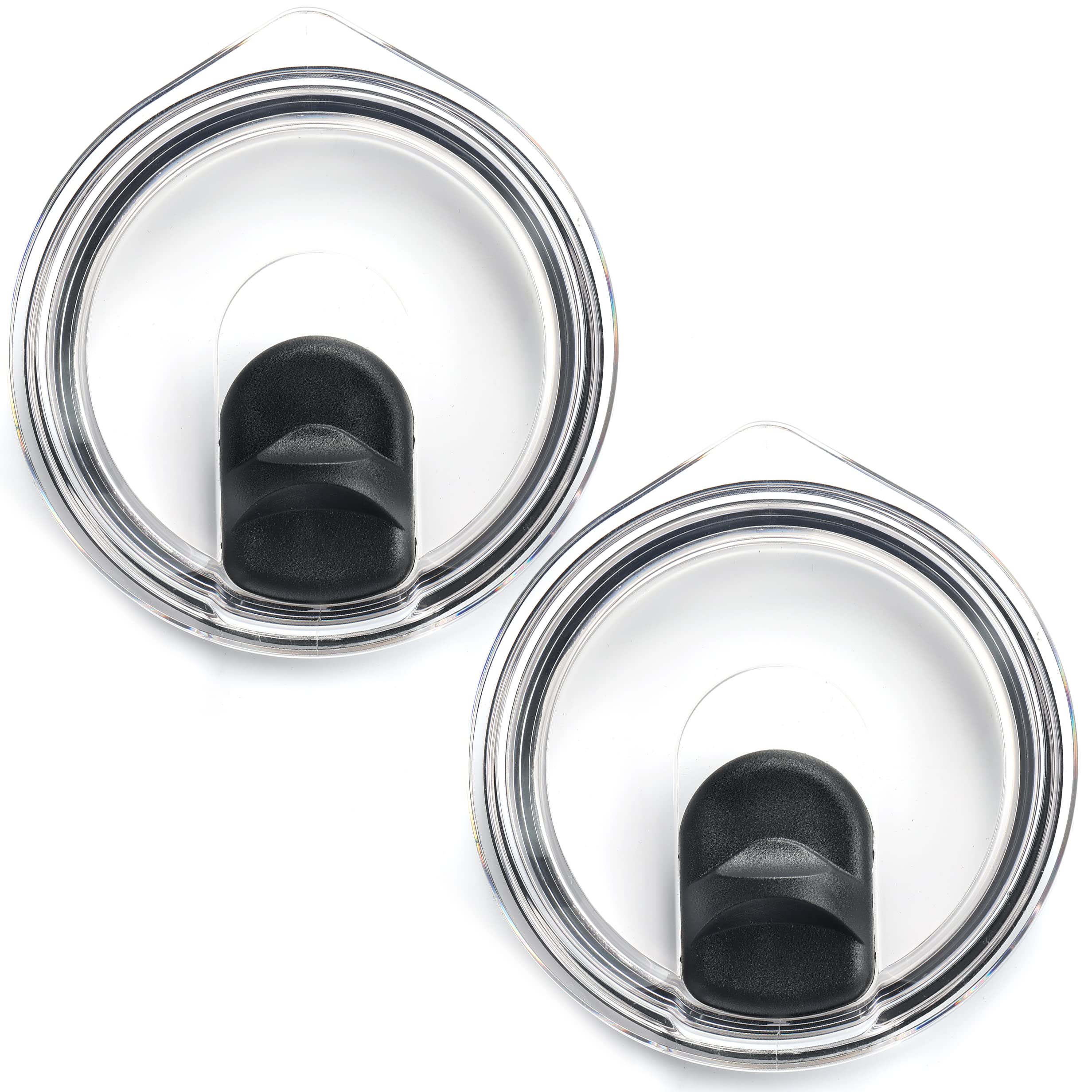 Magnetic Spill Proof Slider Lid, ALIENSX Replacement Tumbler Lids for Yeti Rambler, Ozark Trail, Old Style Rtic Coffee Tumbler (20 oz - 1 Pack)