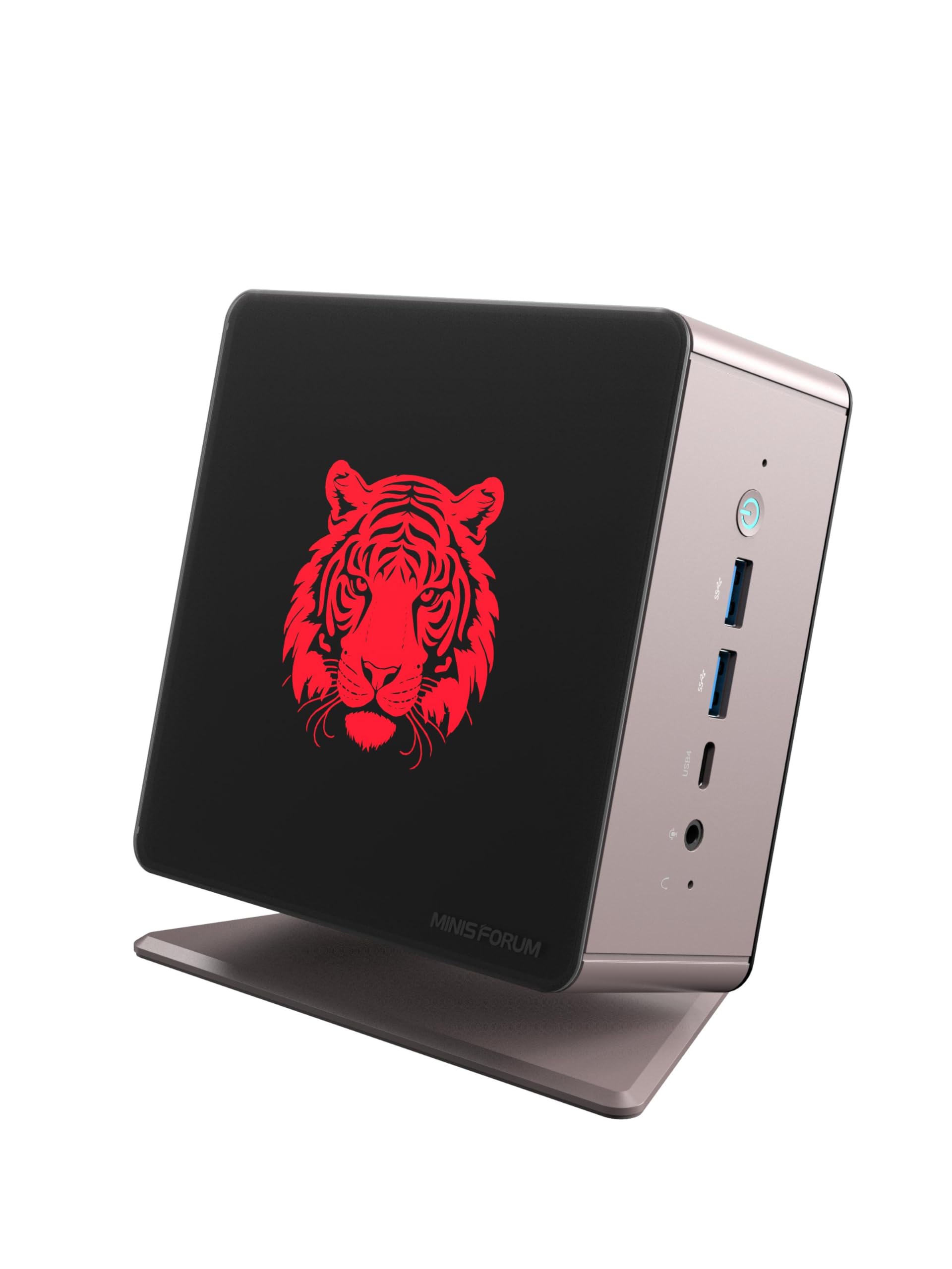 MINISFORUM Venus Series UM480 Mini PC AMD Ryzen 7 4800U Micro PC, DDR4 16G + 512G PCIe SSD, 2xHDMI, 1xUSB-C Triple 4K Outputs, 2.5G LAN, 4xUSB, AMD Radeon Graphics Small Form Factor