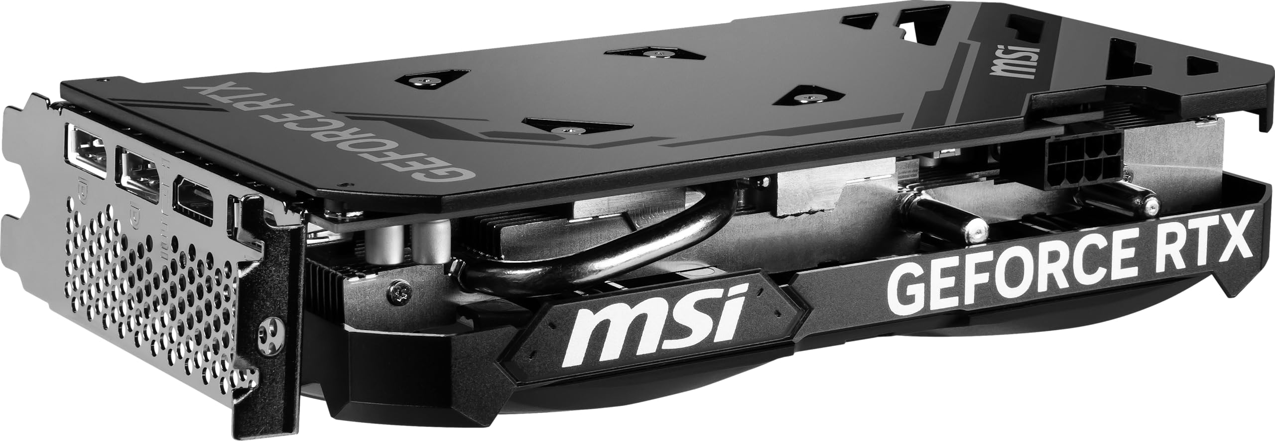 MSI Gaming GeForce RTX 4060 8GB GDRR6 Extreme Clock: 2505 MHz 128-Bit HDMI/DP Nvlink TORX Fan 4.0 Ada Lovelace Architecture Graphics Card (RTX 4060 Ventus 2X Black 8G)