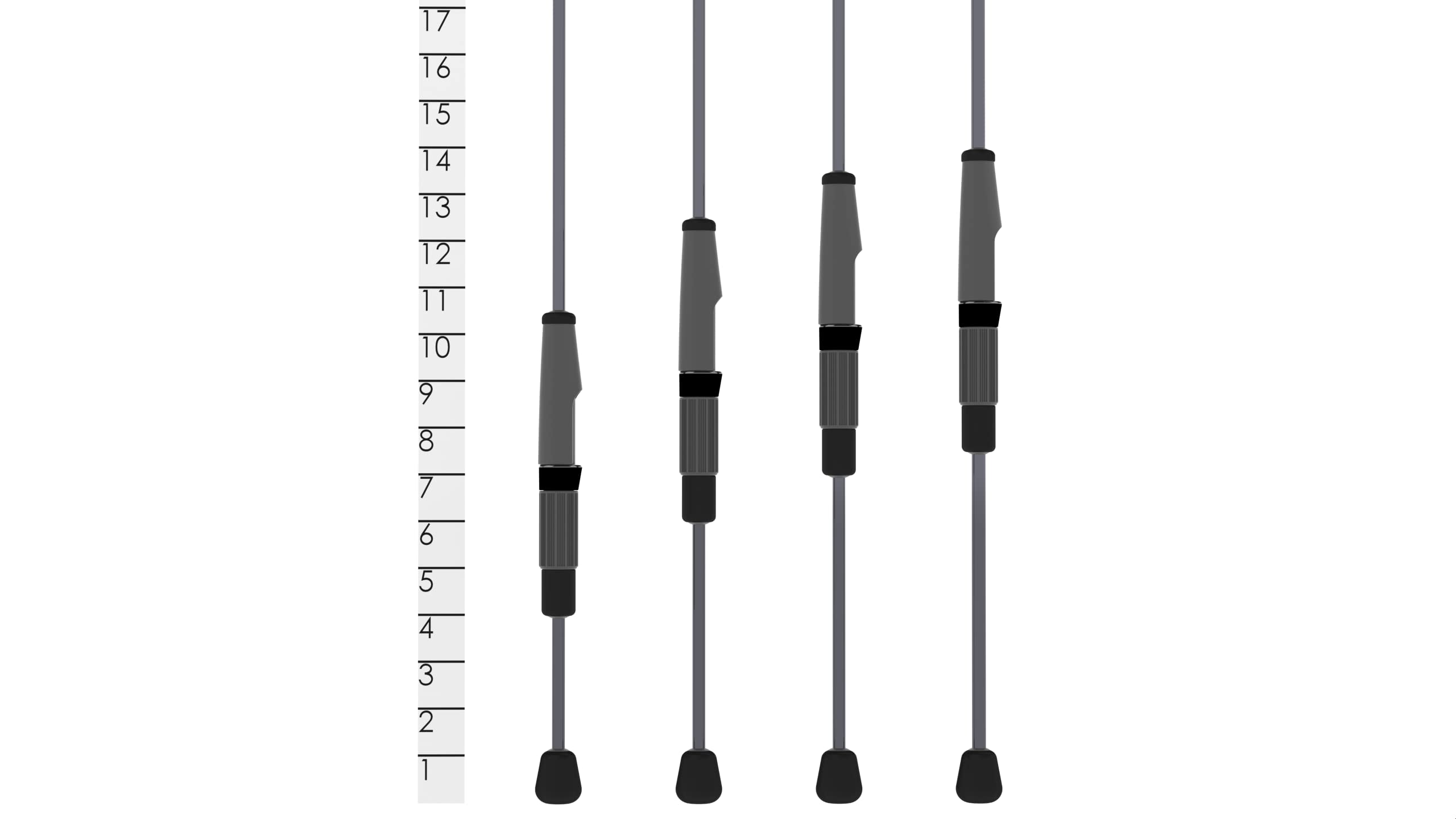 St. Croix Rods Trout Series Spinning Rod, 5'4"(TFS54ULF)