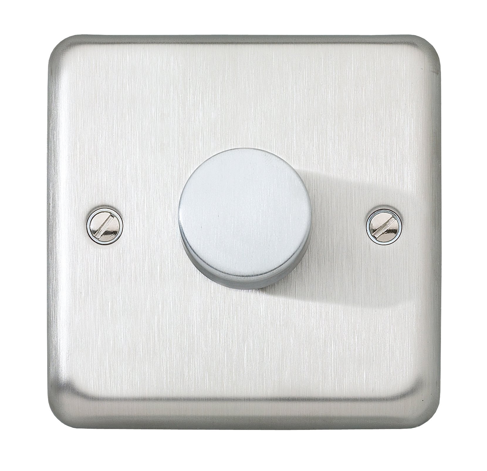 MK Albany Plus K1551BSS 500W 1-Gang 2-Way Standard Single Dimmer