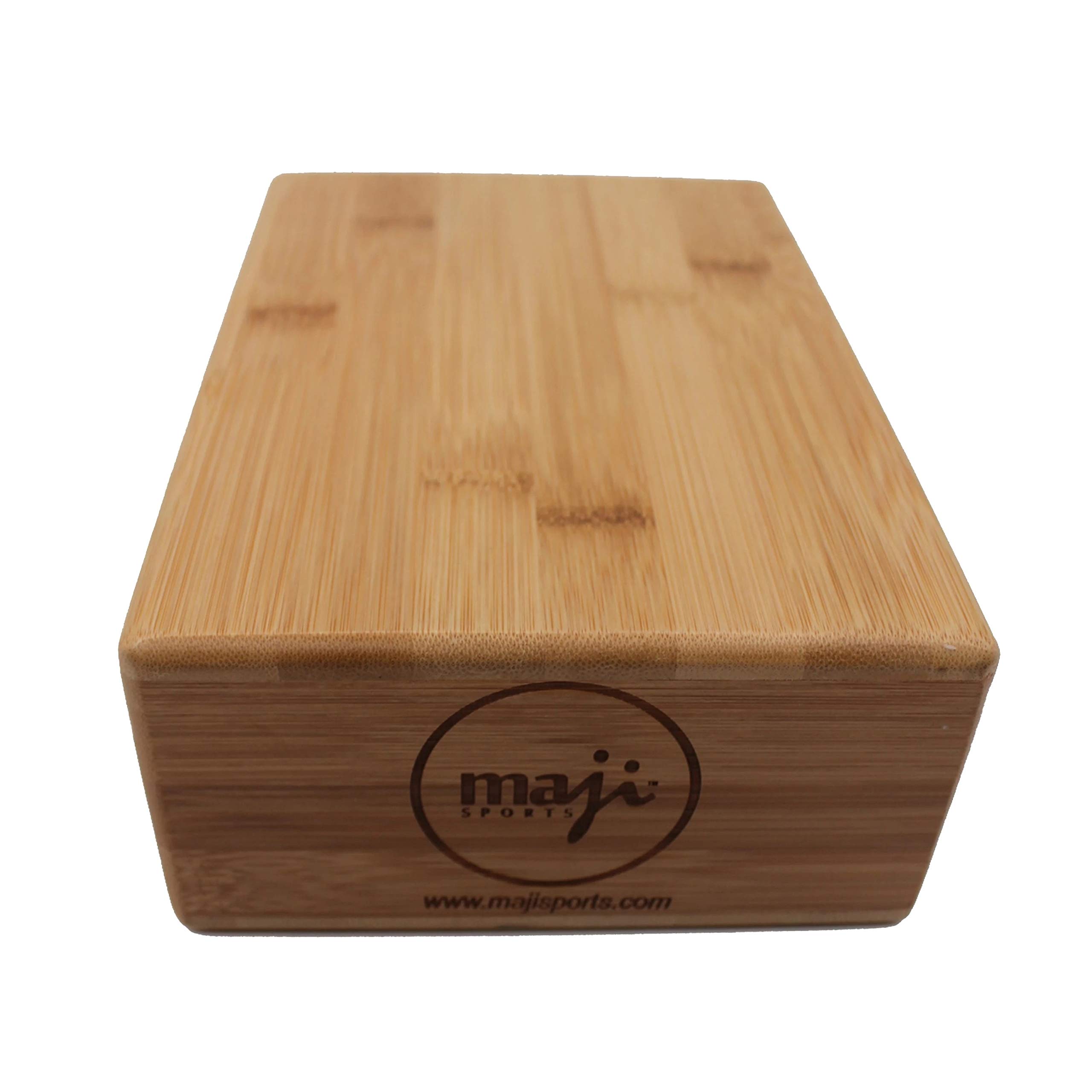 Maji Sports Bamboo Yoga/Pilates Block