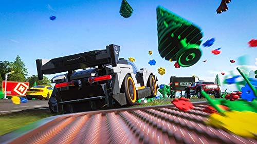 Microsoft Xbox One X 1TB SSD Forza Horizon 4 LEGO Speed Champions Bundle, with 1 Month Xbox Live Gold and Game Pass - 1TB Solid State Drive Enhanced (Renewed)
