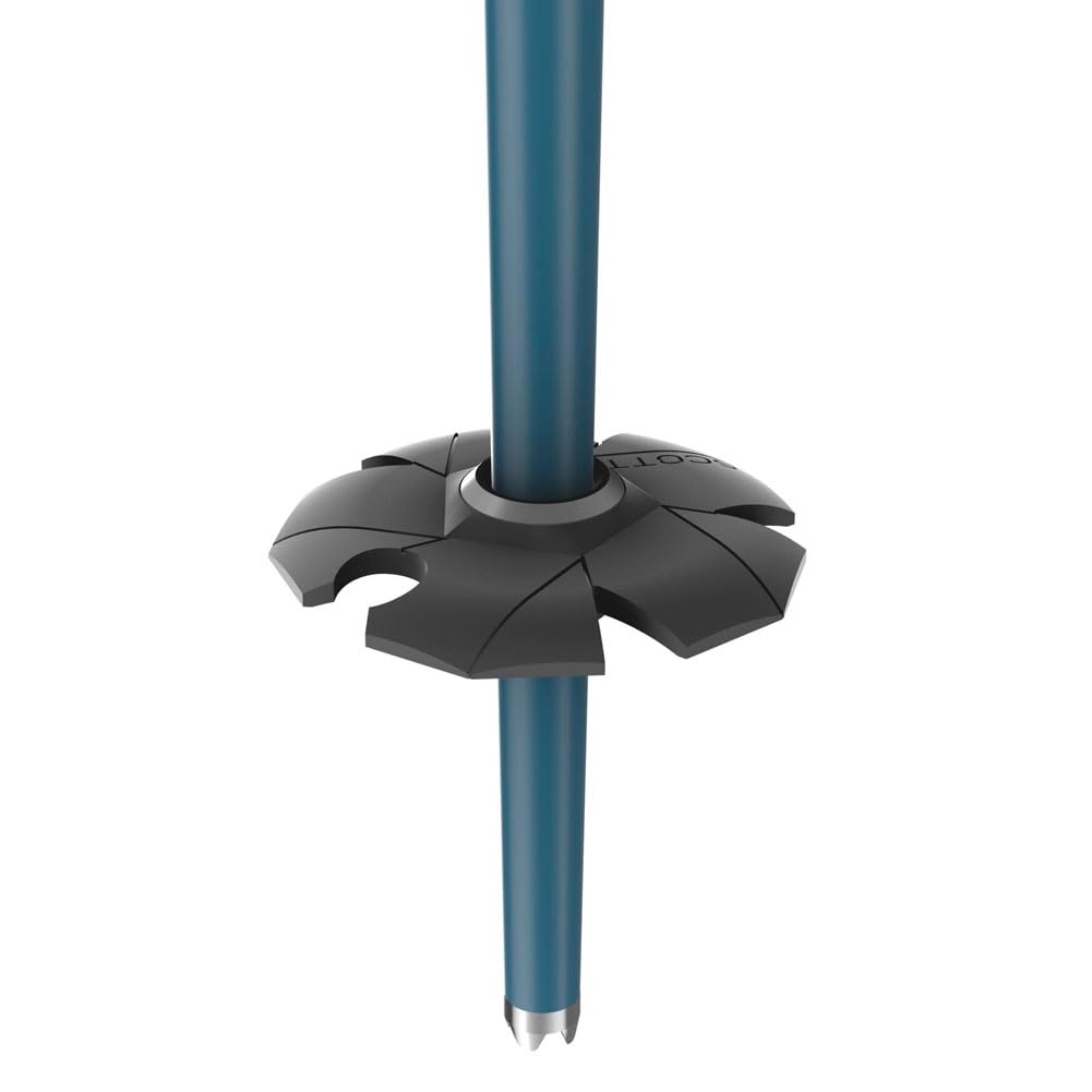 SCOTT Sun Valley Ski Poles (Retro Blue/Red, 125) 2022/23