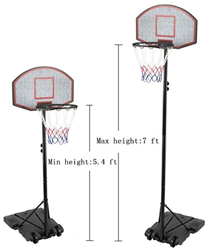 Movement God Kid Portable Basketball Hoop (Black)