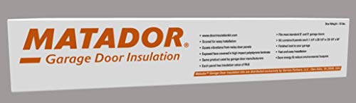 Matador EP1323054_02 SGDIK002 Garage Door Insulation Kit, X-Large, White