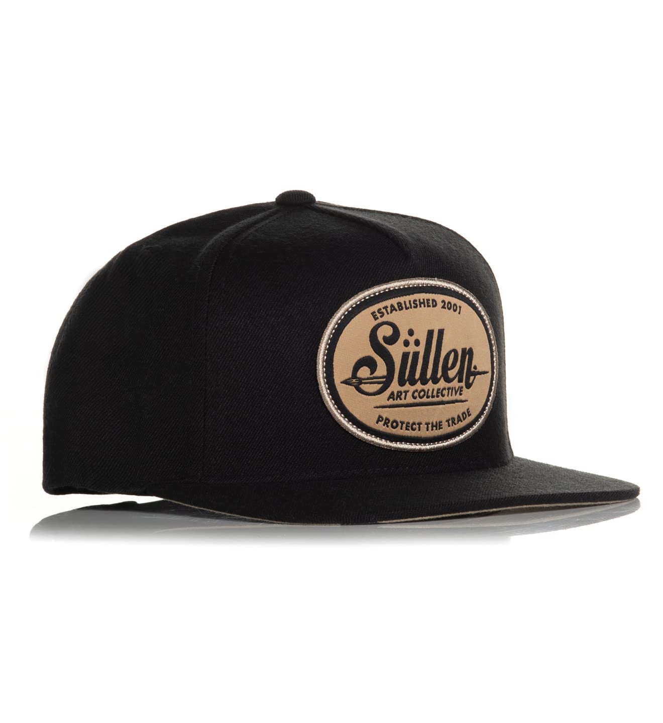 Sullen Establishment Snapback Tattoo Lifestyle Hat (Black/Khaki)