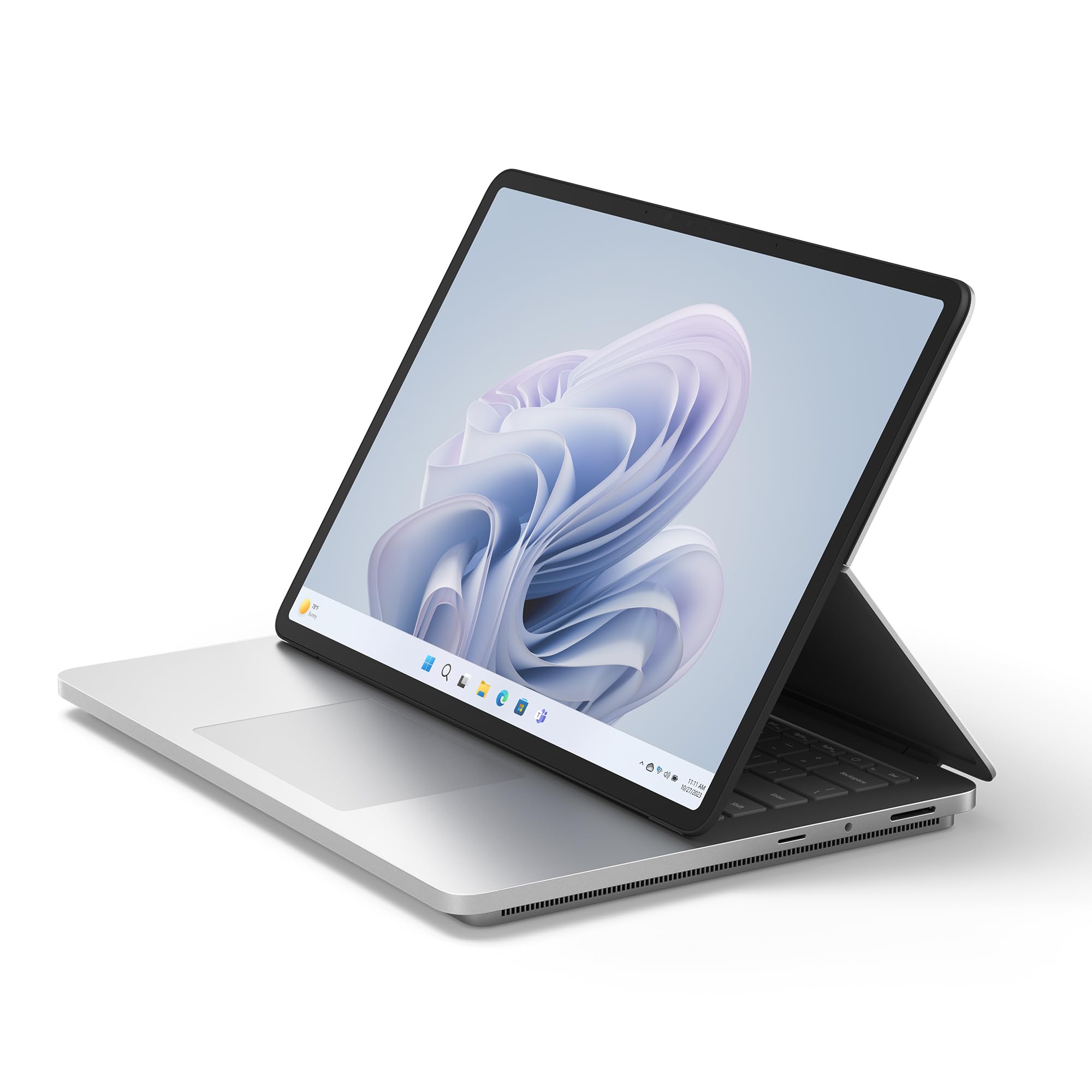 Microsoft Surface Laptop Studio 2 (2023) - 14.4" Touchscreen - Intel Core i7, 16GB RAM, 512GB SSD, NVIDIA GeForce RTX 4050, Windows 11, Platinum Color Copilot