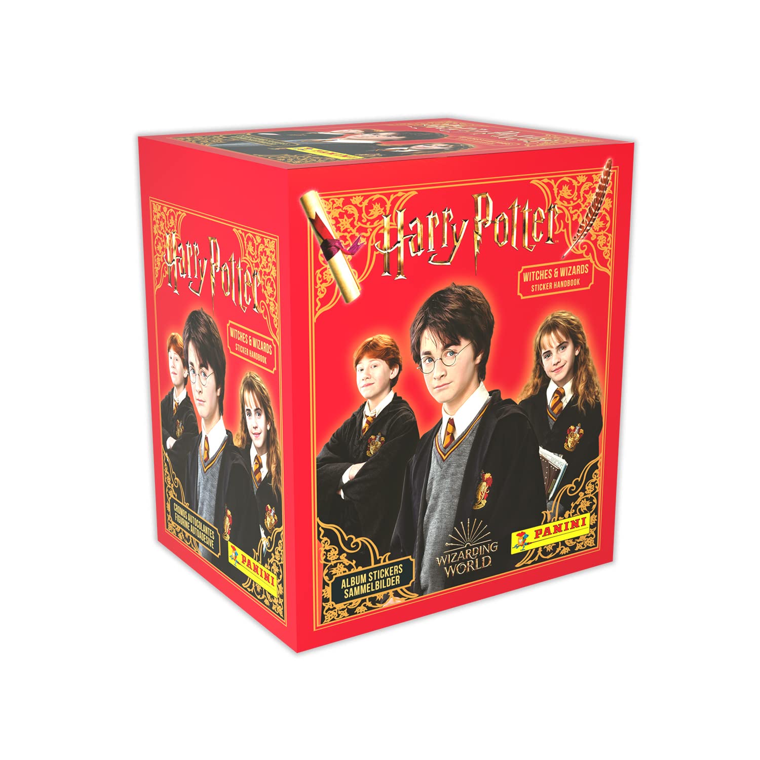 Panini Harry Potter Witches & Wizards Sticker Collection Packs (x50 Packs), Mix, 1