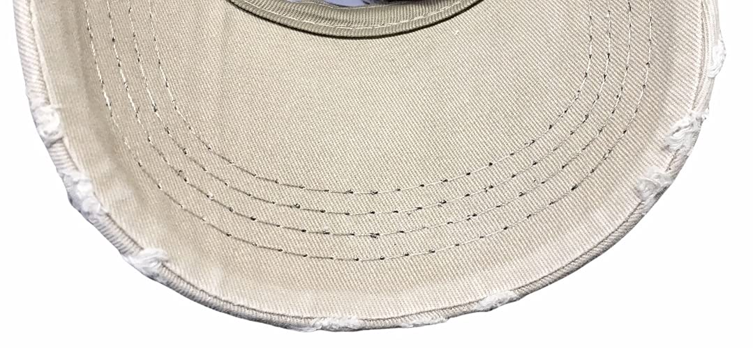 Robin Ruth Quality Floral Alaska Ball Cap Hat Tan
