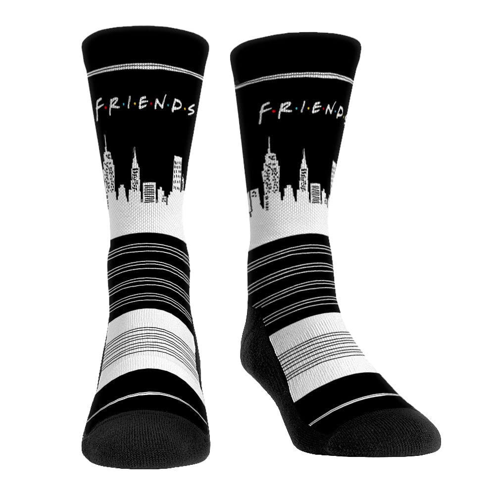 Rock 'Em Friends TV Series Premium Socks (Small/Medium, Friends - City Skyline)