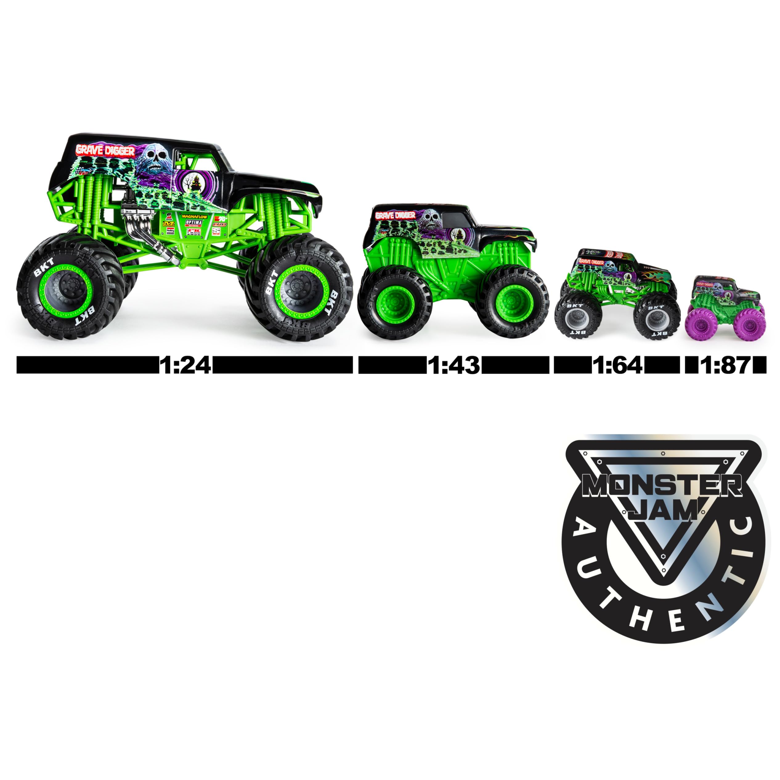 Monster Jam, Official Max D Monster Truck, Die-Cast Vehicle, Legacy Trucks Series, 1:64 Scale