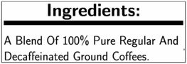 Maxwell House Half Caff Ground Coffee, 1.6 Pound -- 6 per case.