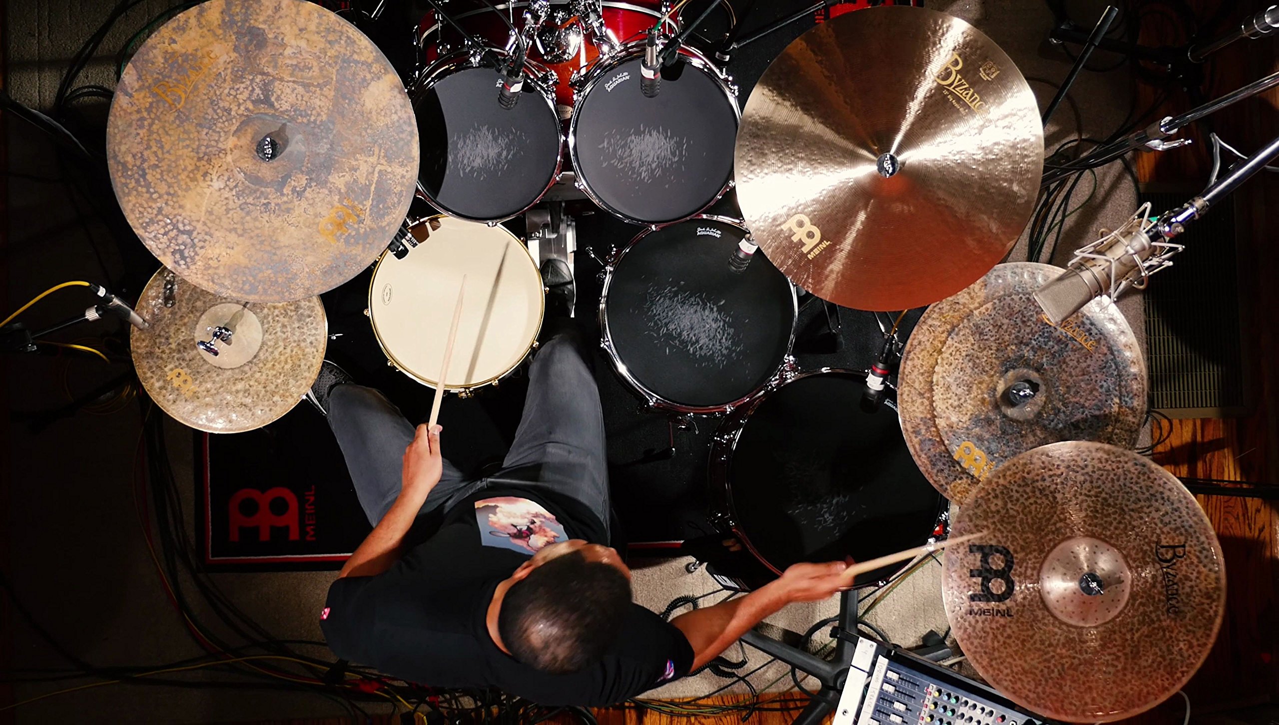 Meinl Cymbals Byzance 18" Dark Crash β Made in Turkey β Hand Hammered B20 Bronze, 2-Year Warranty, Single (B18DAC)