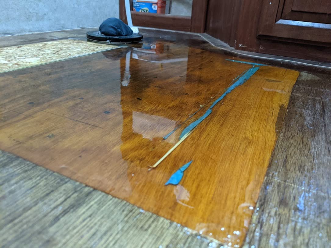 MAX GPE A/B Epoxy Resin Injectable Glue for RV Panel Delamination, Harden Soggy Floor, Stabilize Wood Rot, Sealer & Waterproofing Coating, Fiberglassing Resin
