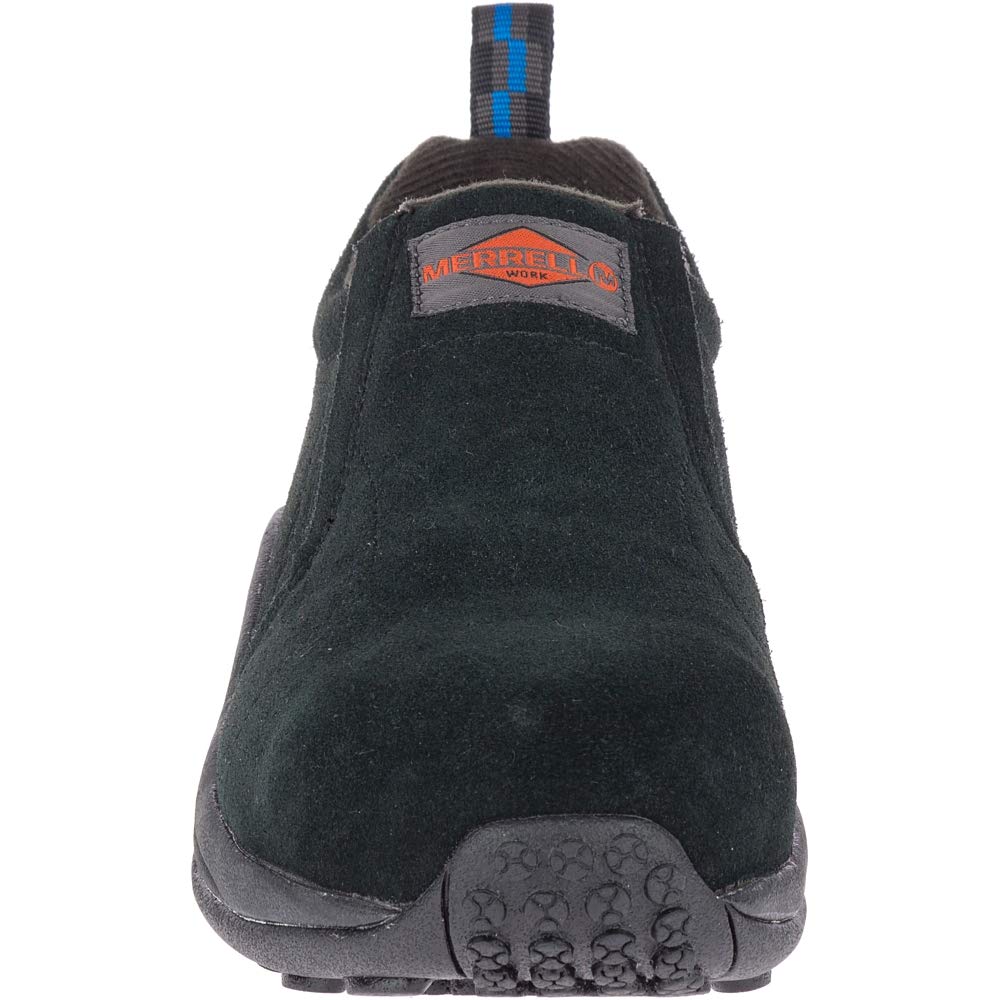 Merrell Men's Jungle Moc Alloy Toe Construction Shoe, Black, 9.5 Wide