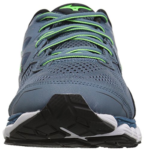 Mizuno mens Wave Sky 2 Running Shoe, Blue Mirage/Evening Blue, 8.5 US