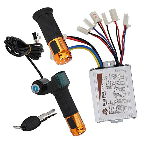 SunshineFace Electric Controller Electric Controller Handlebar Brush Controller de poignée d'accélérateur de contrôleur 48V 500W Controller
