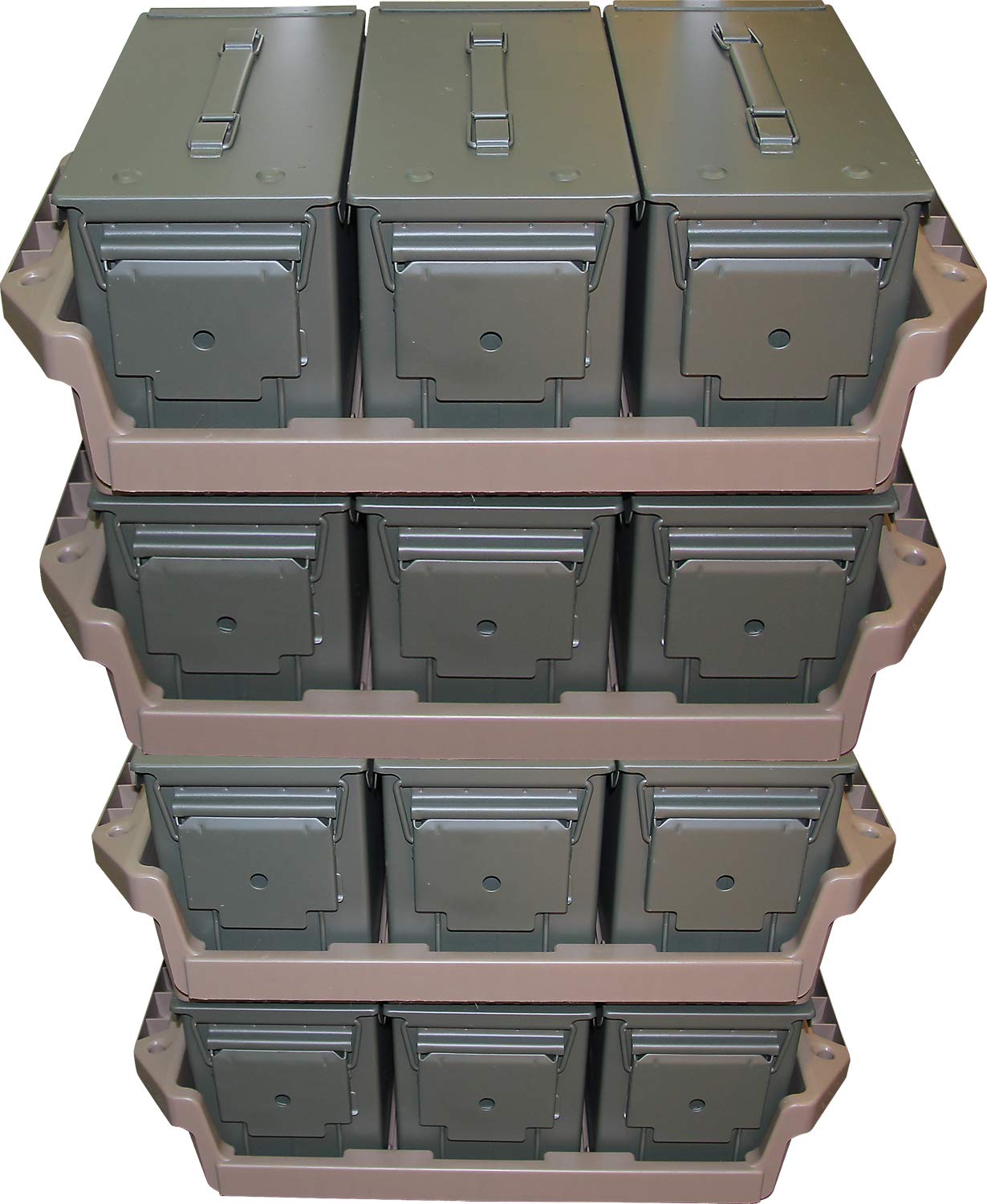 MTM MAC50 Metal Ammo Can Tray (50 Cal.), Dark Earth