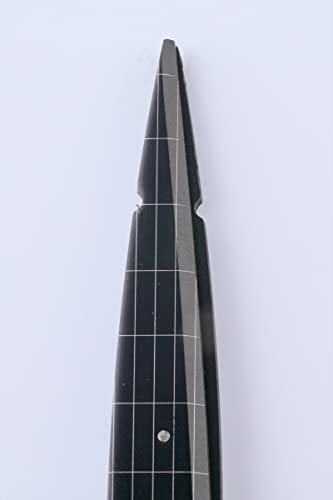 Stratocaster Electric Guitar Scissors with Stand and Cap, Black - Fluorine Coating, Japanese Stainless Steel - Made in Seki Japan