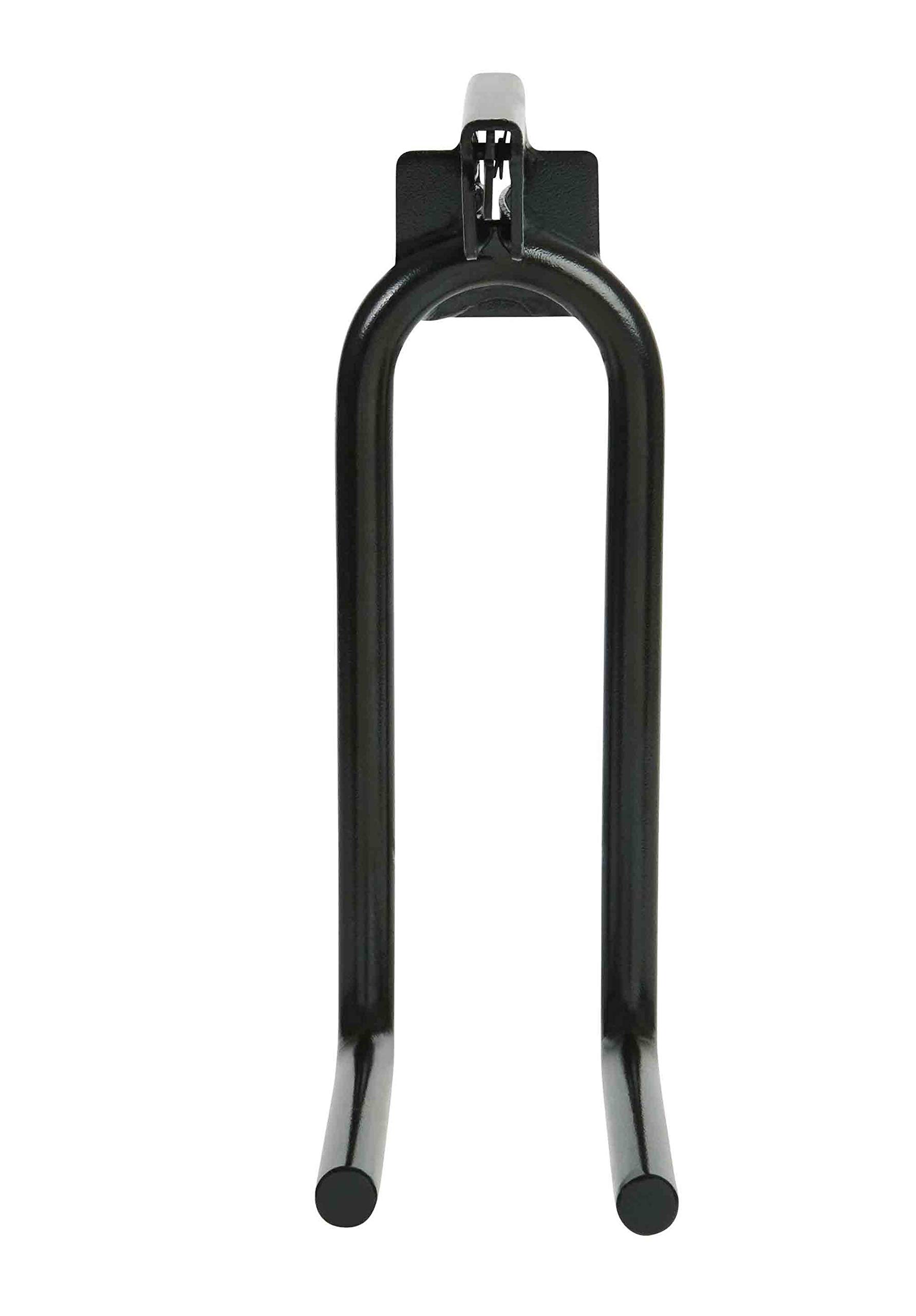 Mytee Products (4 Pack) E-Track Heavy Duty Shovel/Tool Hanger with Spring Fittings | Hook for Tools, Spades, Rakes, in Trucks, Trailers with E Track Tie Down System
