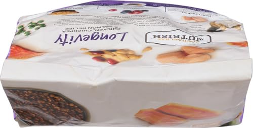 Rachael Ray Nutrish Longevity Premium Natural Dry Cat Food, Chicken with Chickpeas & Salmon Recipe, 3 Pounds