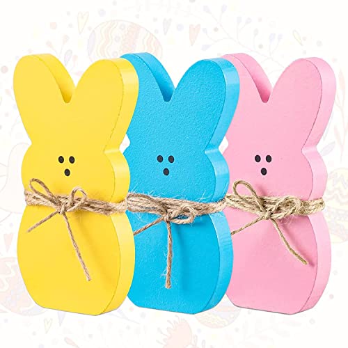 Wooden Bunny Decorations for the Home ZP-008