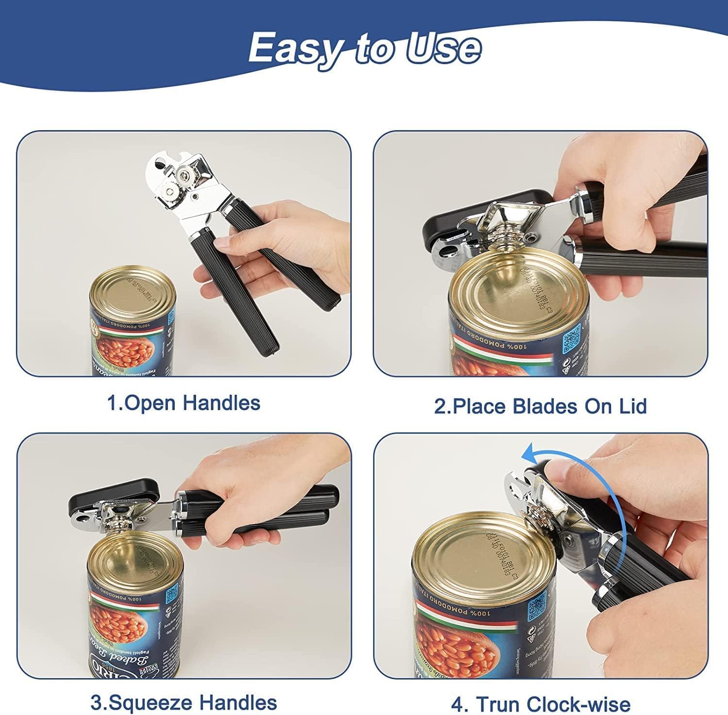 Manual Can Opener Heavy Duty