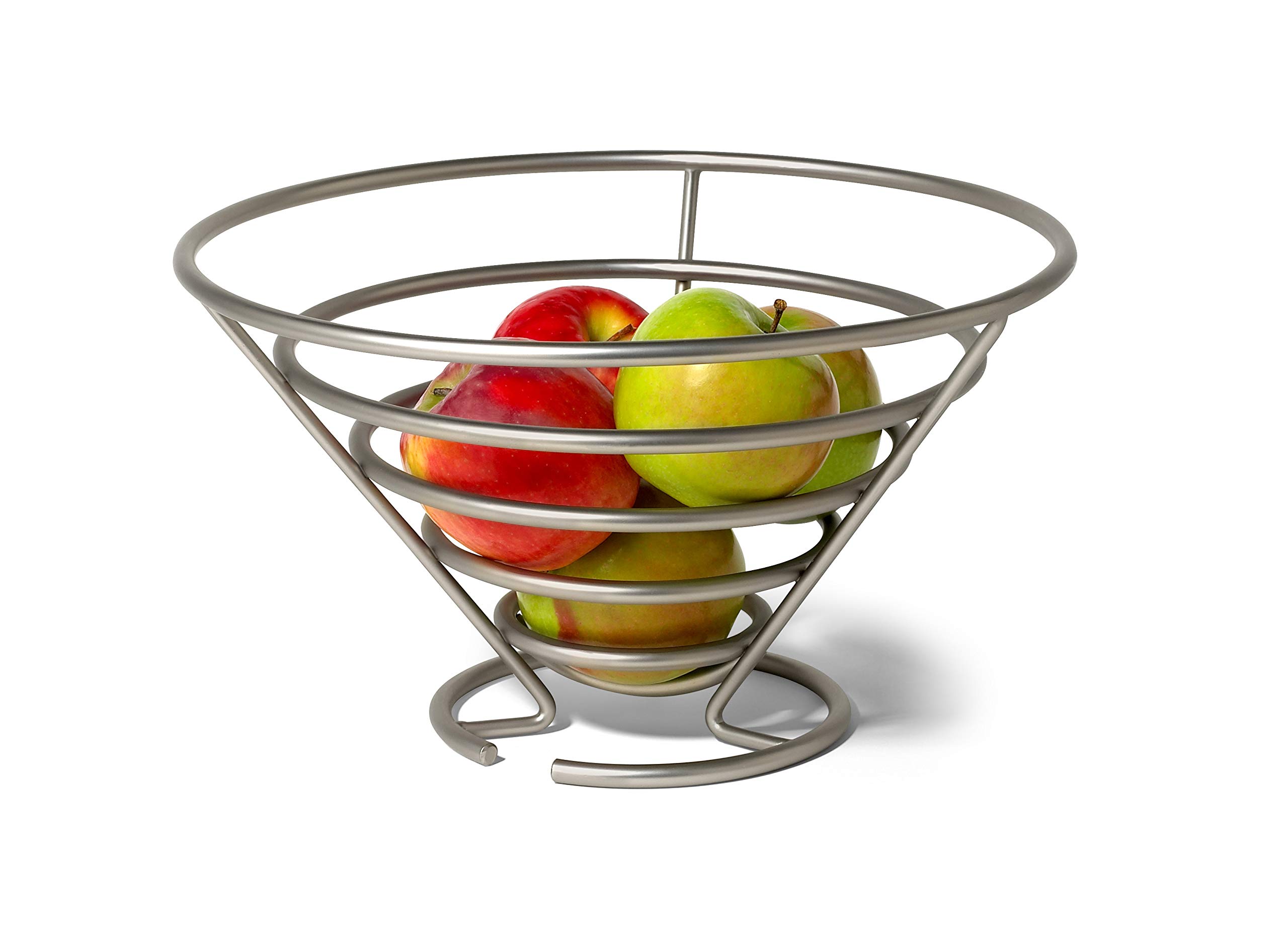 Spectrum Diversified Euro Fruit Bowl, Satin Nickel