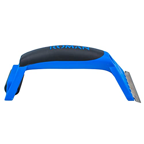 ROMAN’s Wallpaper and Paste Removal Kit - Concentrate (32 oz), Perforating Scoring Tool, and Angled Scraper for Home Improvement - Yields 5 Gallons of Remover (1500 sq. ft Coverage)