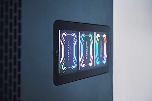 Phanteks Enthoo 719 (PH-ES719LTG_DBK01) High Performance Full Tower Case – Tempered Glass, Aluminum panels, dual system/psu support, massive storage, Fan Hub, Digital-RGB lighting, Black