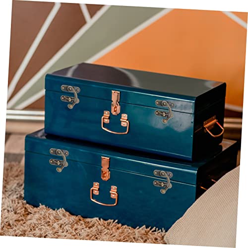 MAJHER 3pcs Buckle Buckle Cabinet Hinges Cabinet Hardware Wooden Jewelry Box Antique Right Hook Hinges for Kitchen Cabinets Cabinet Hasp Latches Right Hook Horn Lock Case Right Lock Hook