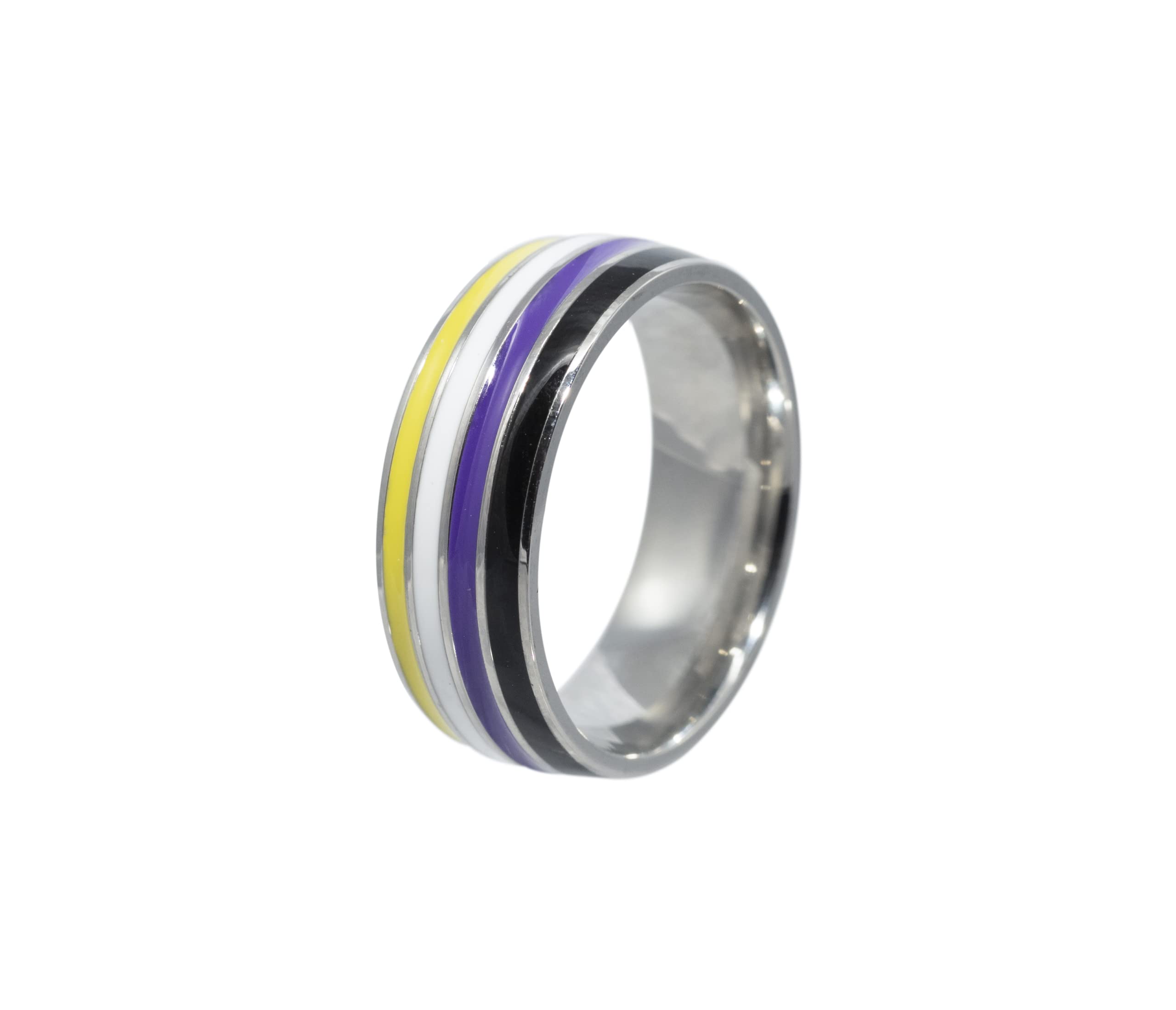 Strongest Link Non Binary Comfort Fit Band Ring (12)