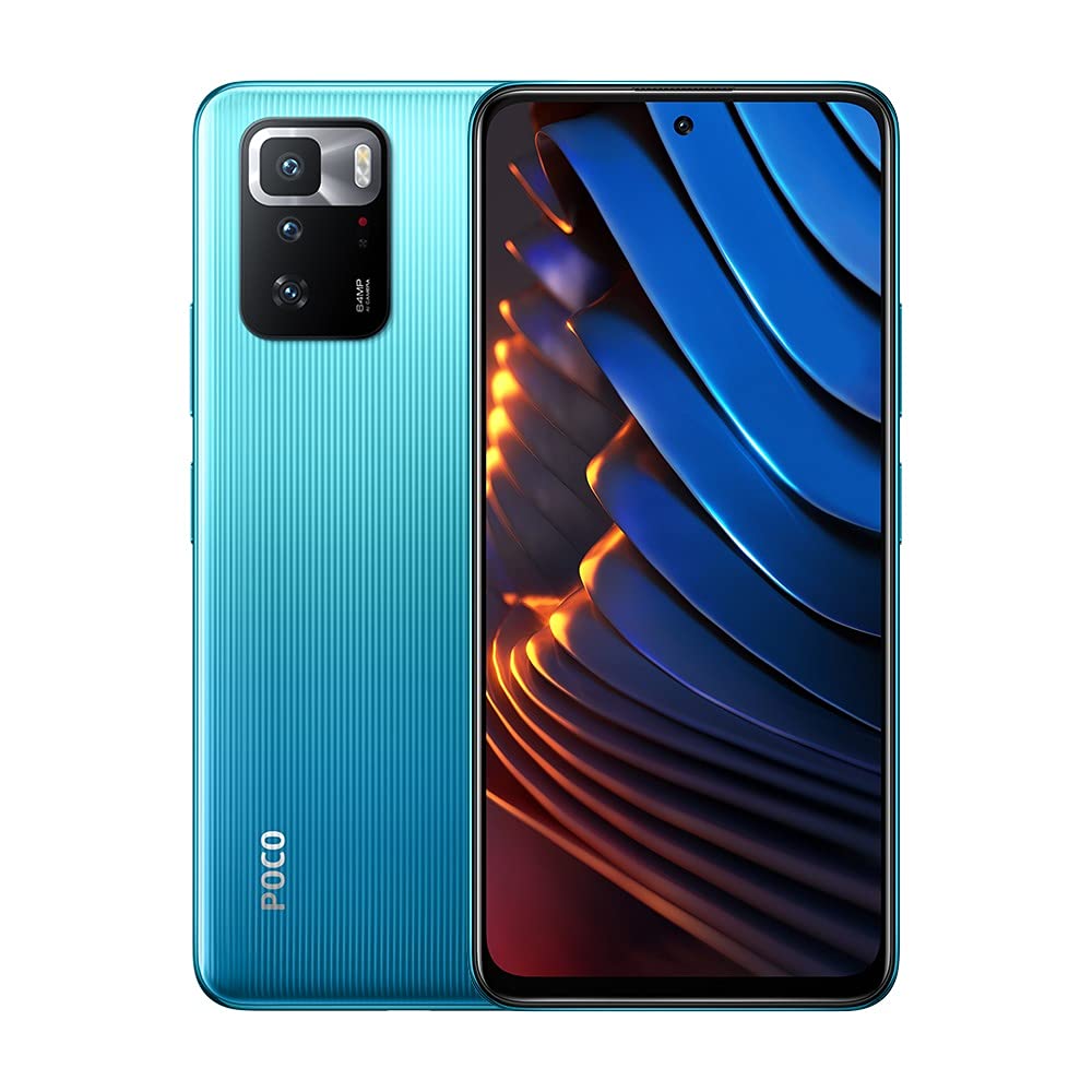 Xiaomi Poco X3 GT 5G Dual 256GB 8GB RAM Factory Unlocked (GSM Only | No CDMA - not Compatible with Verizon/Sprint) | International Version - Wave Blue