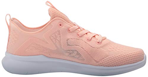 Propét Women's TravelBound Spright Sneakers, Peach Mousse, 6.5 Wide US