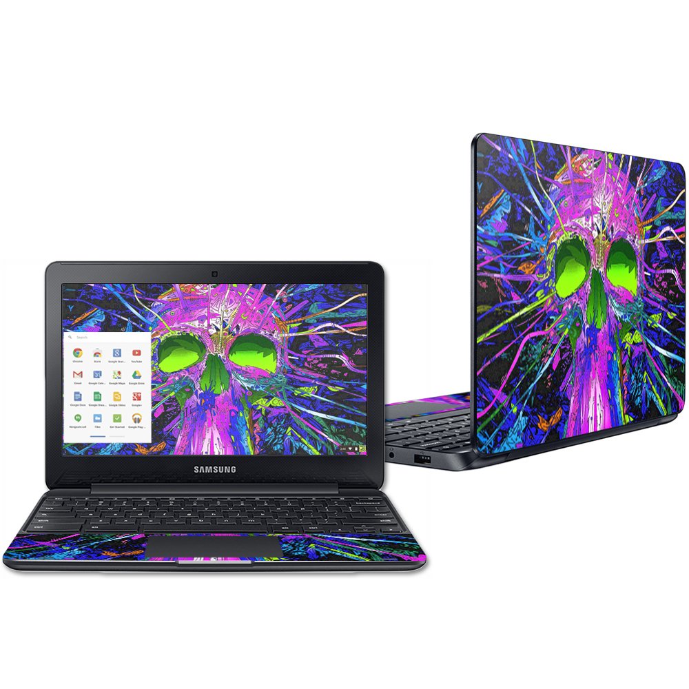 Mightyskins Skin Compatible with Samsung Chromebook 3 11.6" - Hard Wired | Protective, Durable, and Unique Vinyl Decal Wrap Cover | Easy to Apply, Remove, and Change Styles | Made in The USA
