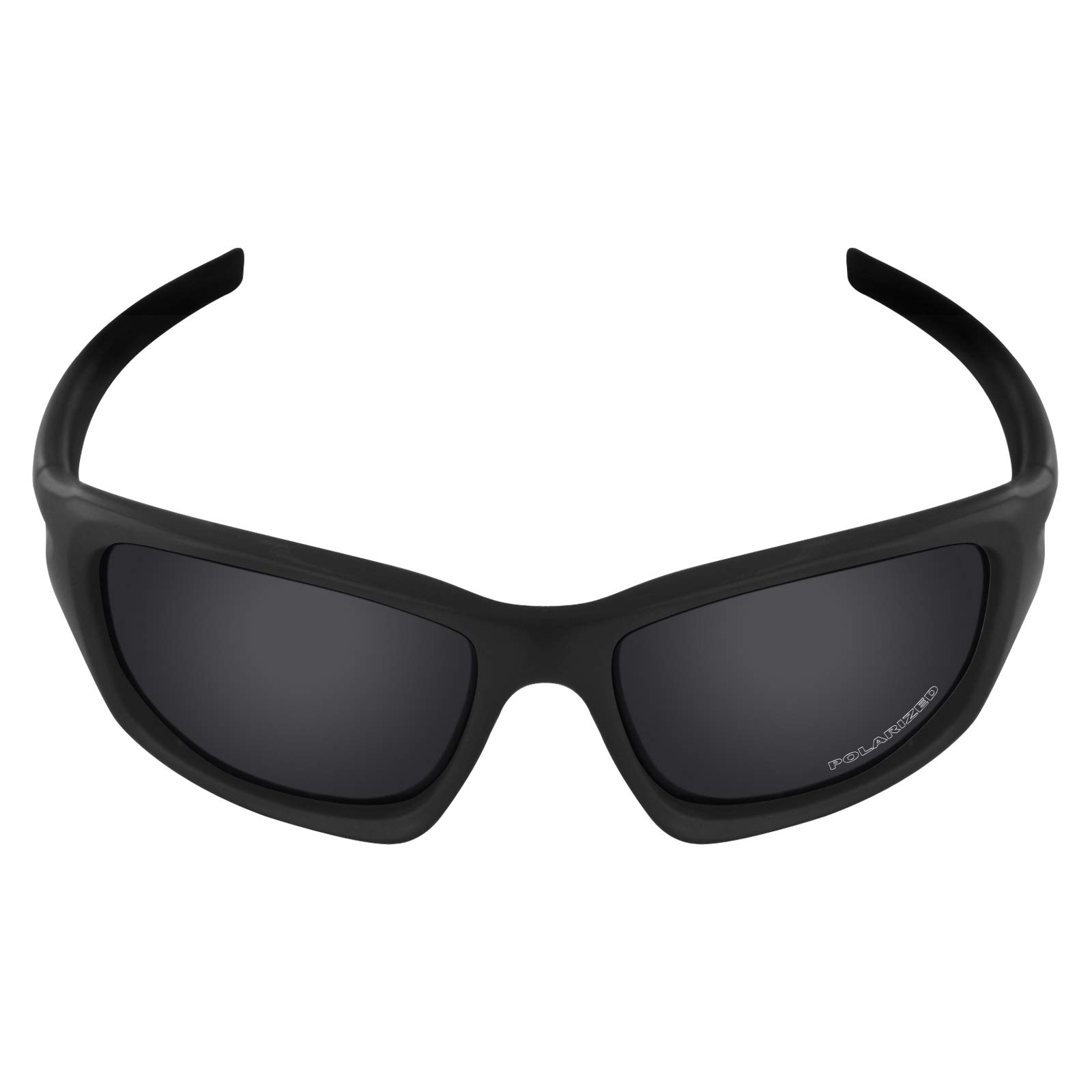 Mryok+ Polarized Replacement Lenses for Oakley Valve New 2014 OO9236 - Stealth Black