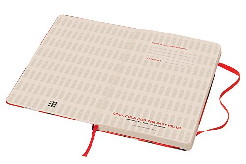Moleskine Coke Limited Edition 2015 Plain Notebook Large Hard Cover (8051272891270)
