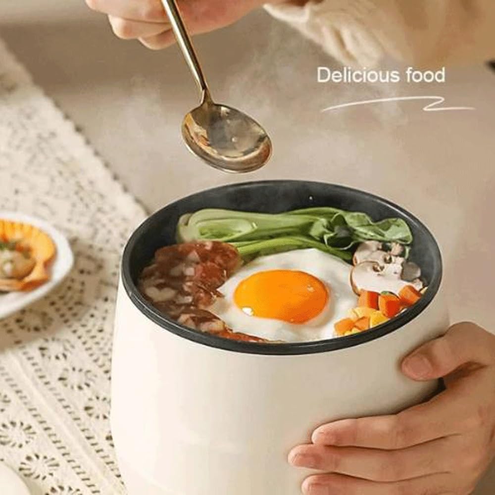 Multifunctional Electric Mini Cooker,electric mini cooker, multifunctional cooker, kitchen appliance, portable cooker, compact design (Size : 3 Count (Pack of 3))