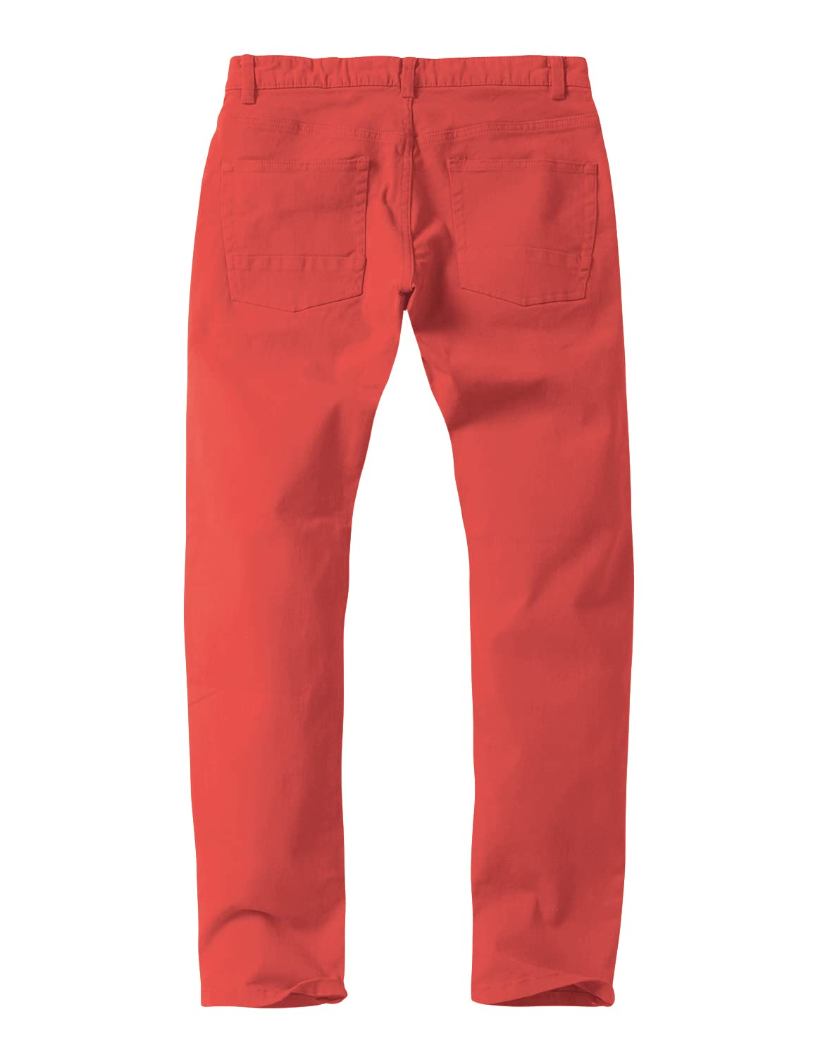 Match Men's Casual Straight Pants#8140 (XL/34,8140 Orange)