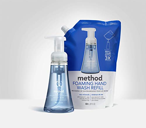 Method Foaming Hand Wash Refill, French Lavender, 28 oz, 6 pack, Packaging May Vary