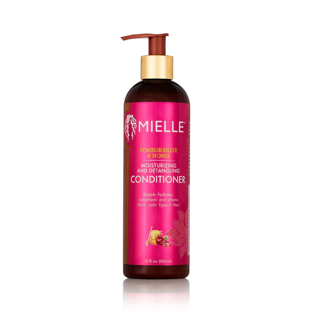 Mielle/Pomegranate & Honey/Sulfate-Free Shampoo/Conditioner/Leave-in Conditioner/Curl Smoothie/Curl Refreshing Spray/Twisting Souffle/Curl Sculpting Custard/Edge Gel/GIFT Set 8PCS